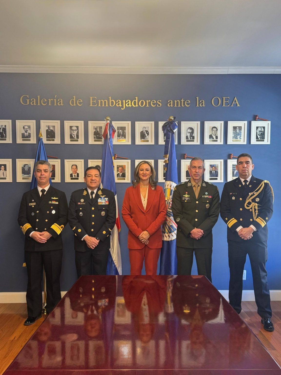 El Liderazgo de la Junta Interamericana de Defensa realiza una visita ...